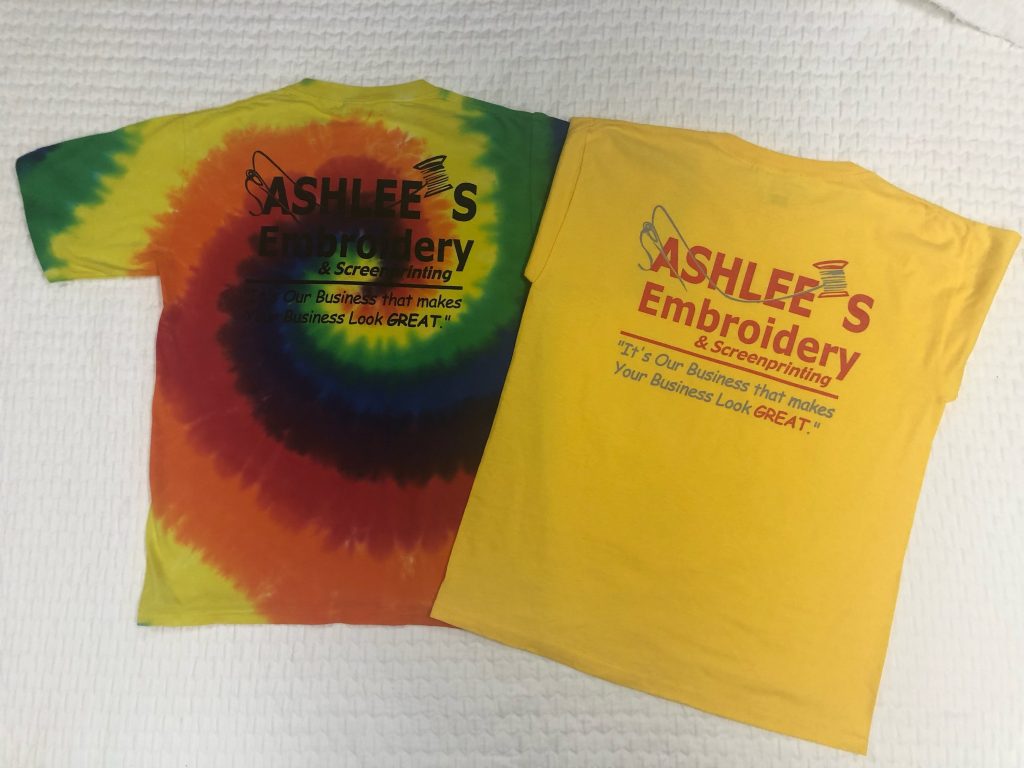 Screenprinting | Ashlee's Embroidery